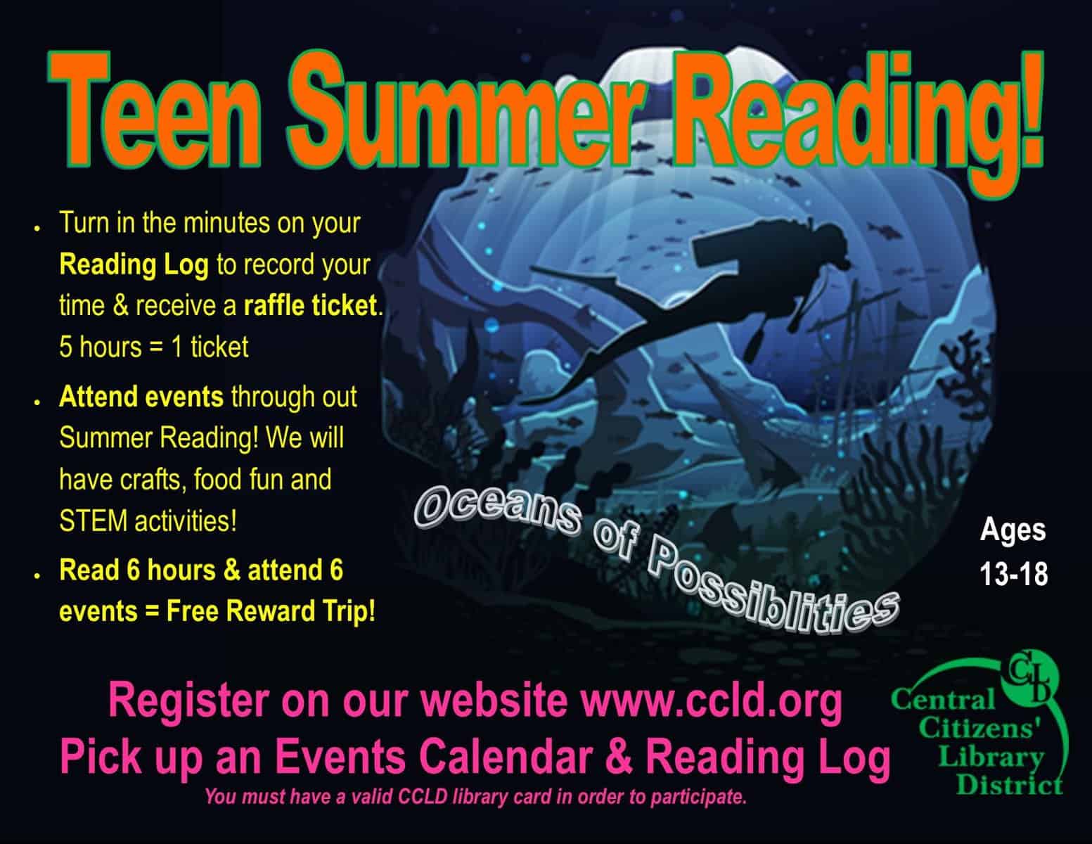 Summer Reading Registration! – Central Citizens Library District