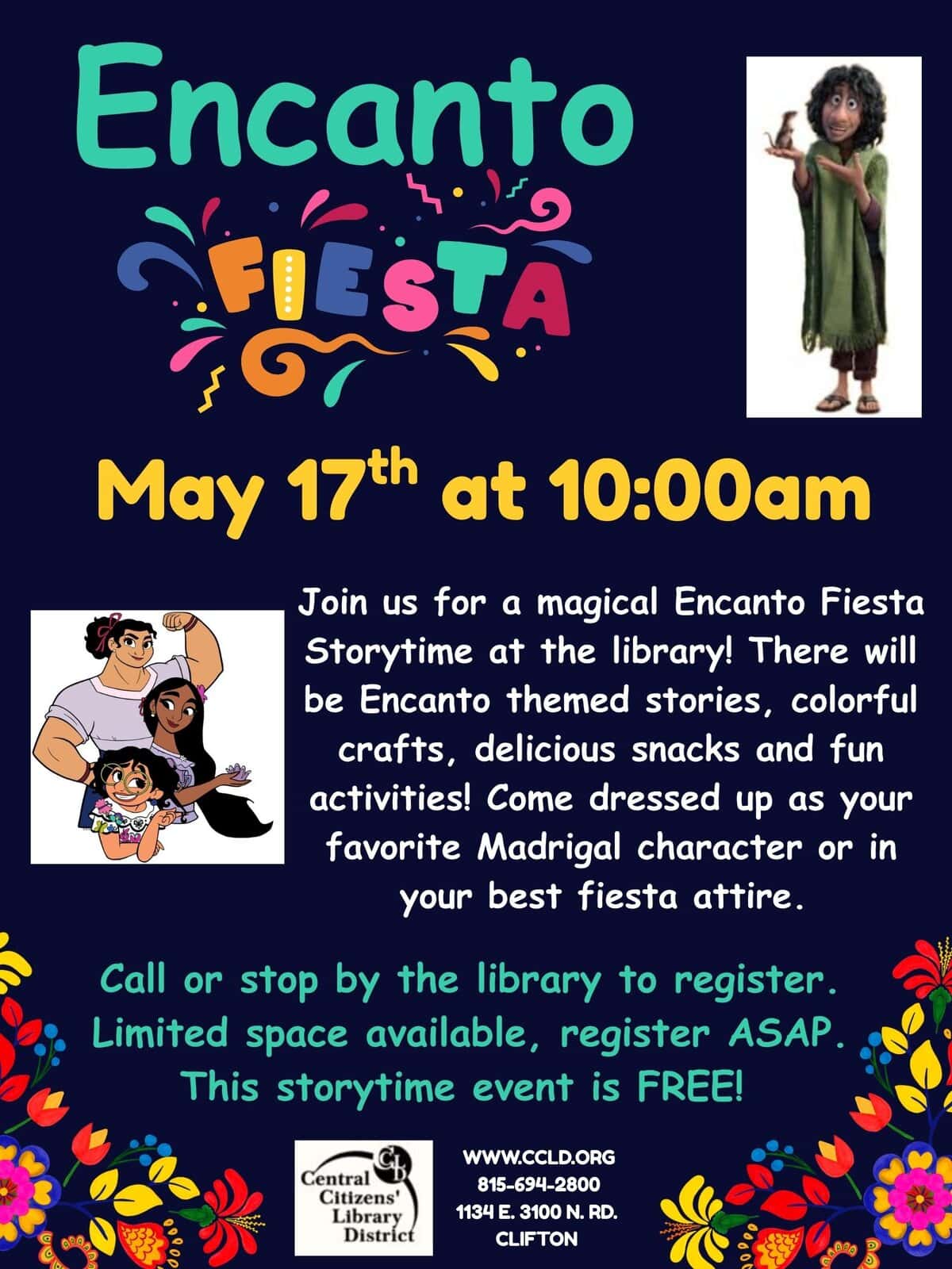 Encanto Fiesta – Central Citizens Library District